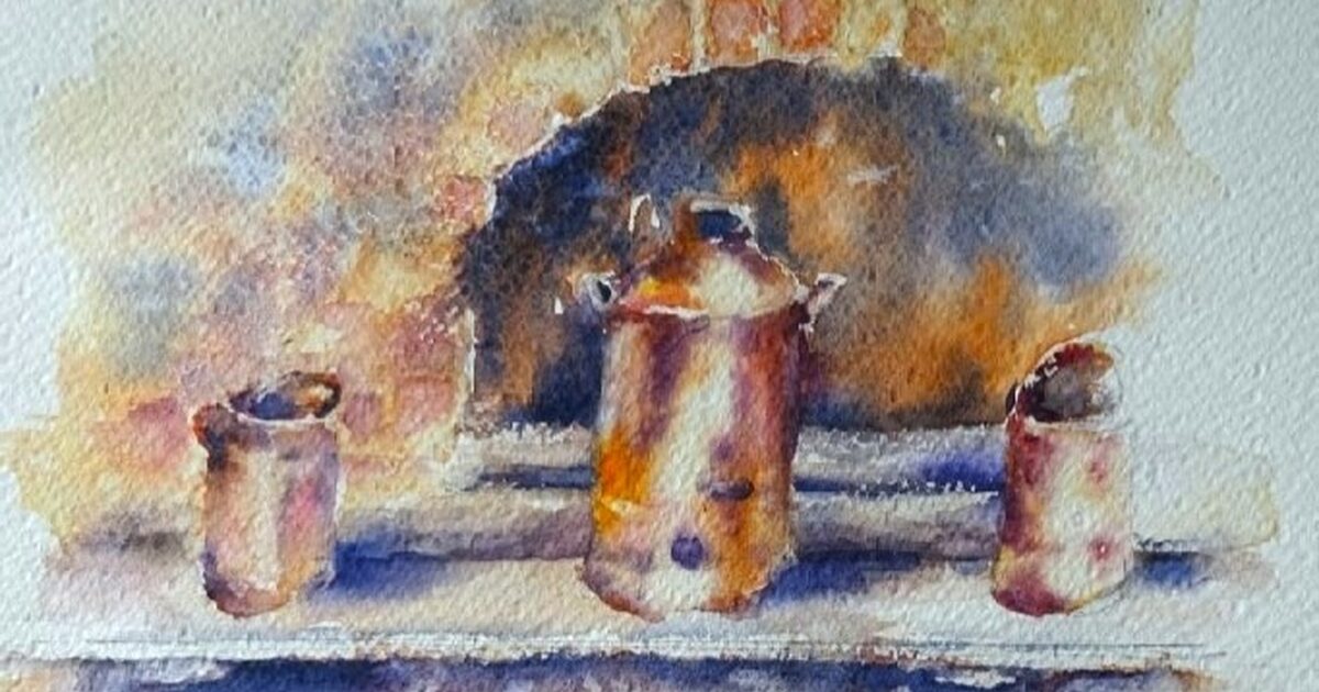 Burghley House | Watercolour Painting Days - The Old Kitchen