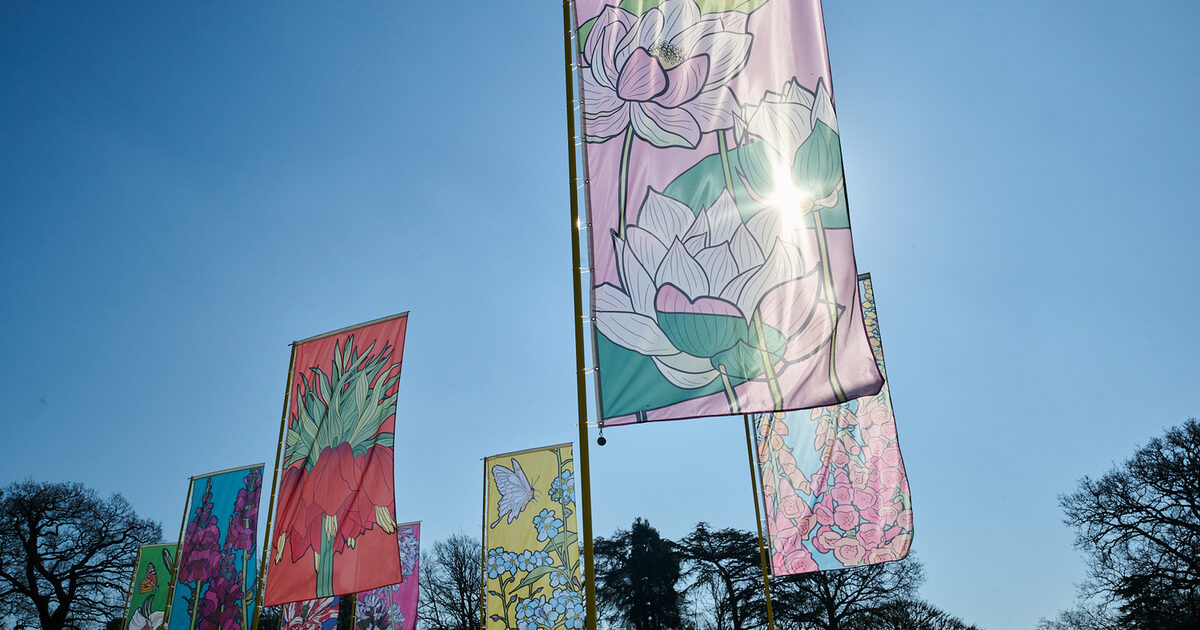 Burghley House | Outdoor Art Installation: Botanic Tapestry