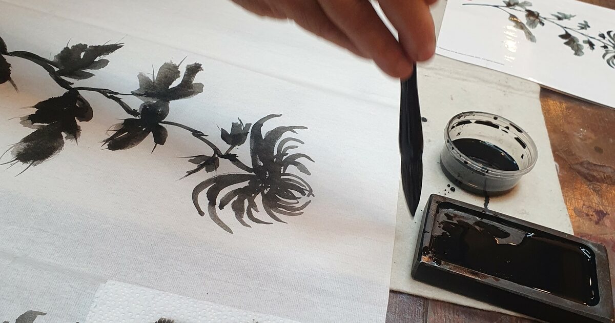Burghley House | Sumi-e Japanese Ink Painting Workshop