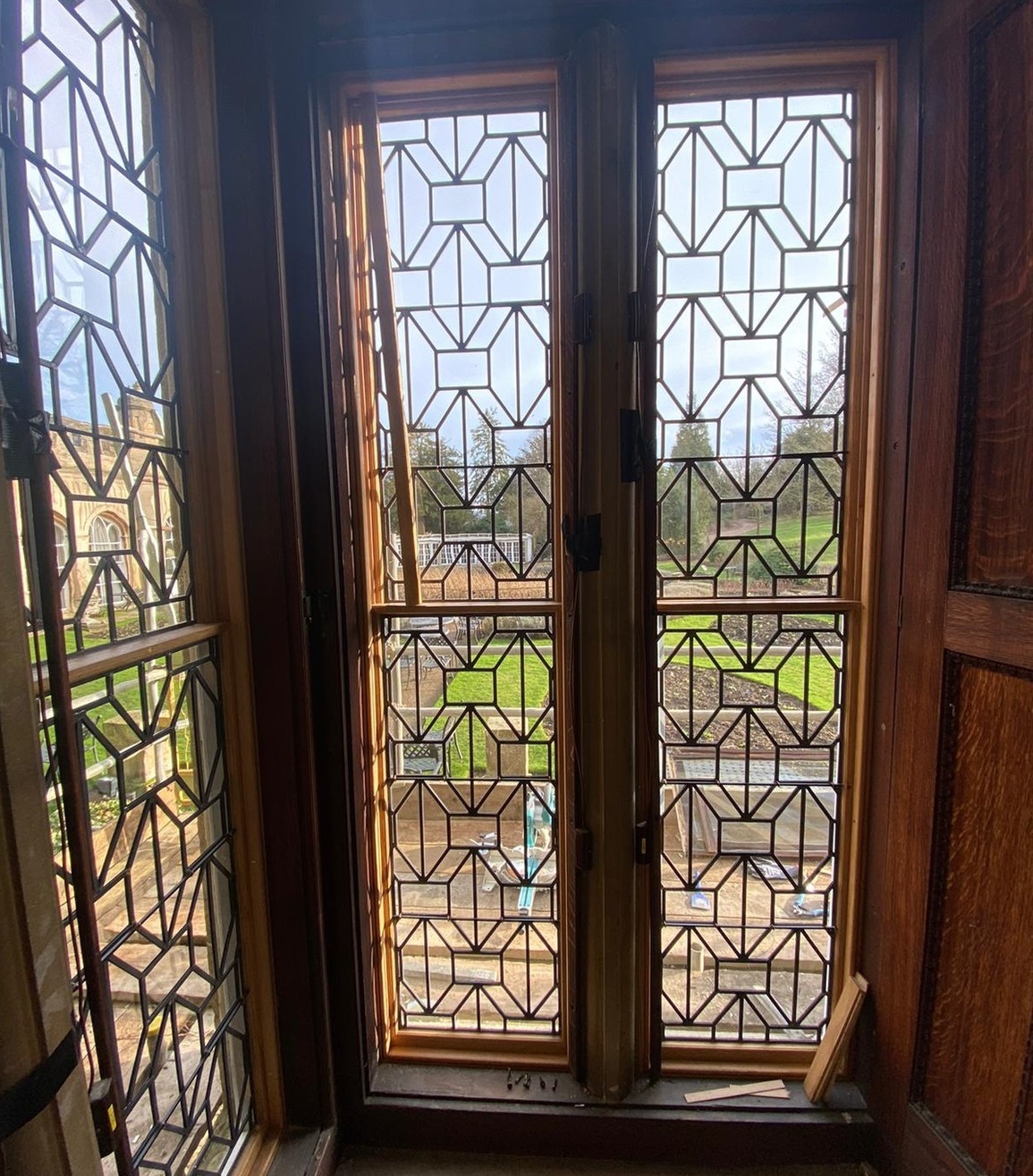 Burghley House | The Great Hall Window Restoration