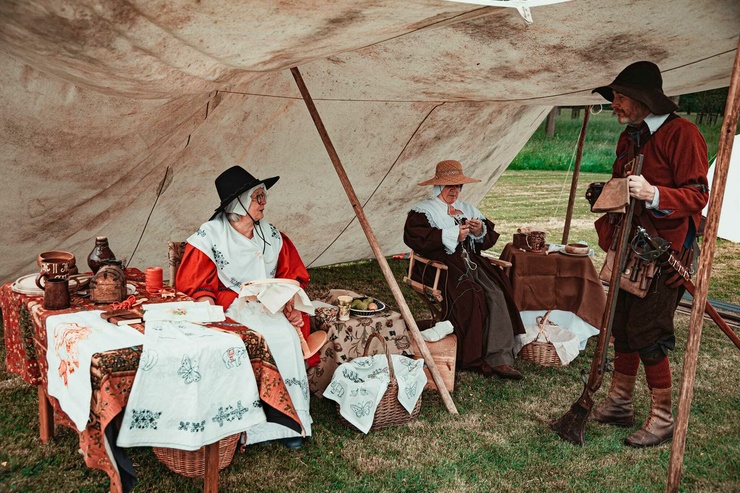 Burghley House | Living History Display