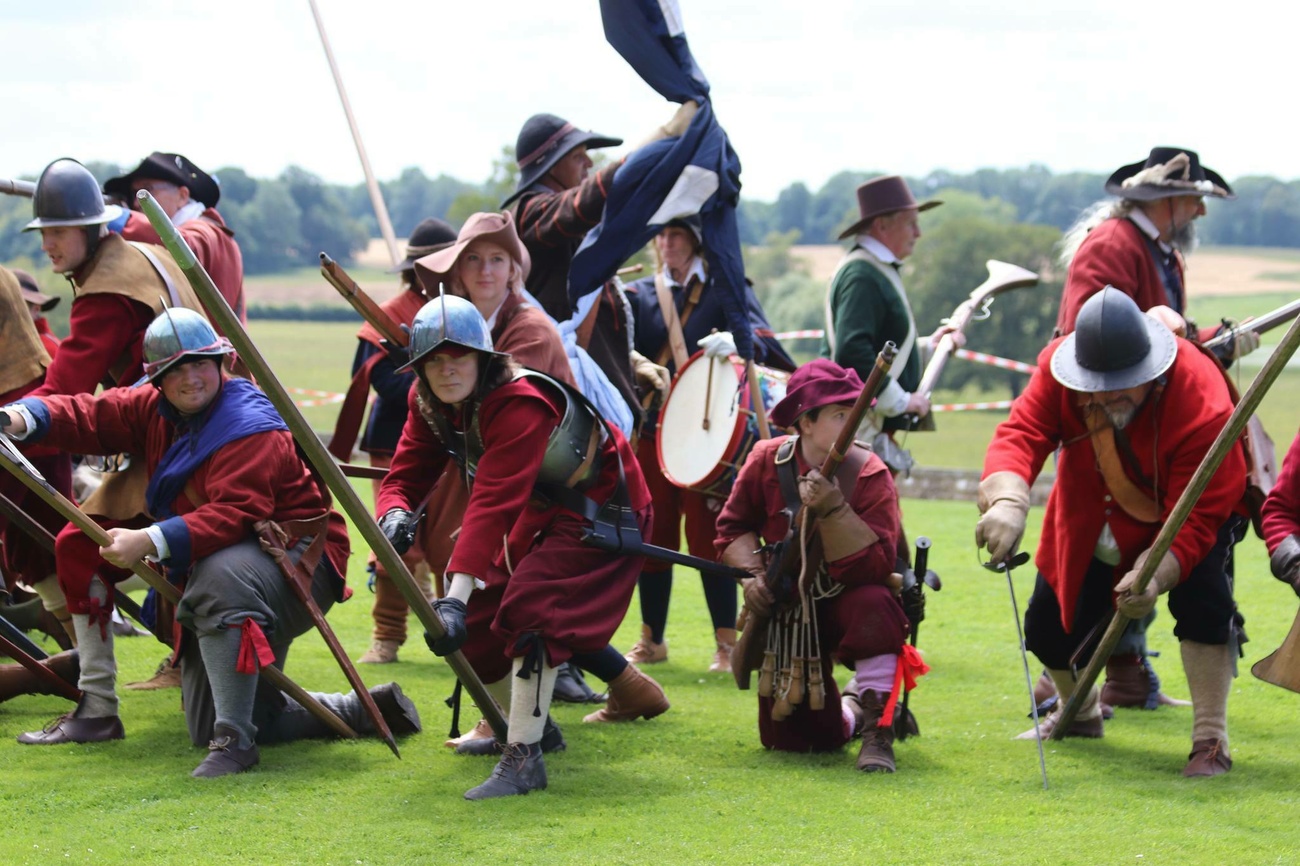 Burghley House | Living History Display