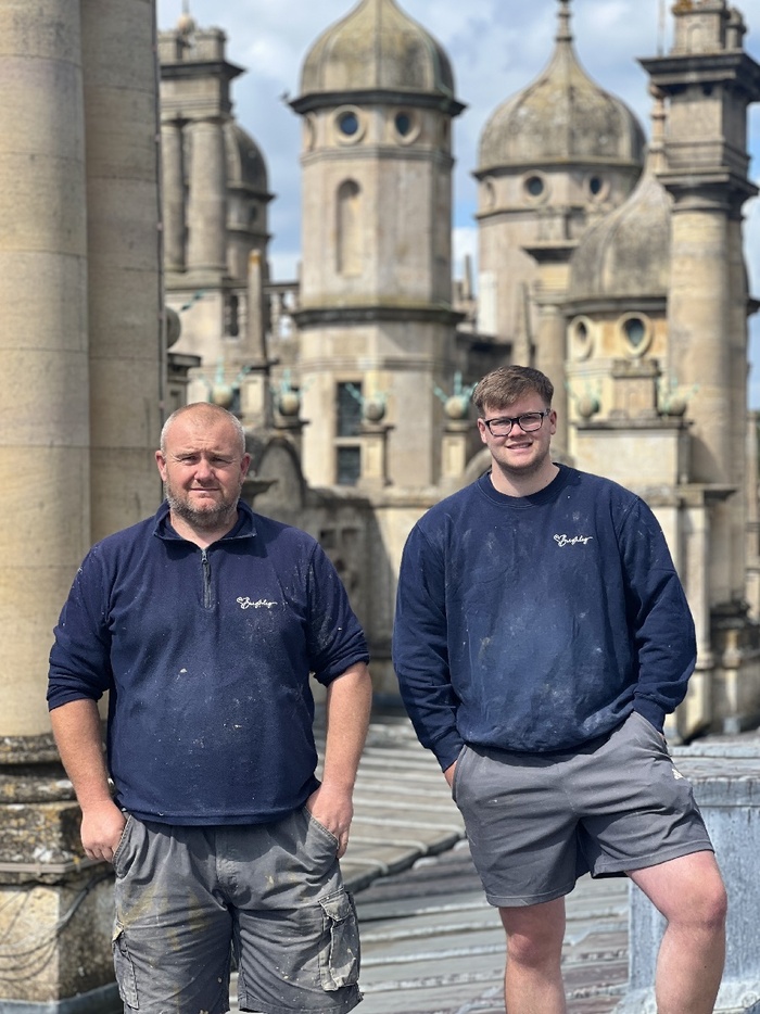 Burghley House | Father and Son: The Burghley Stonemasons
